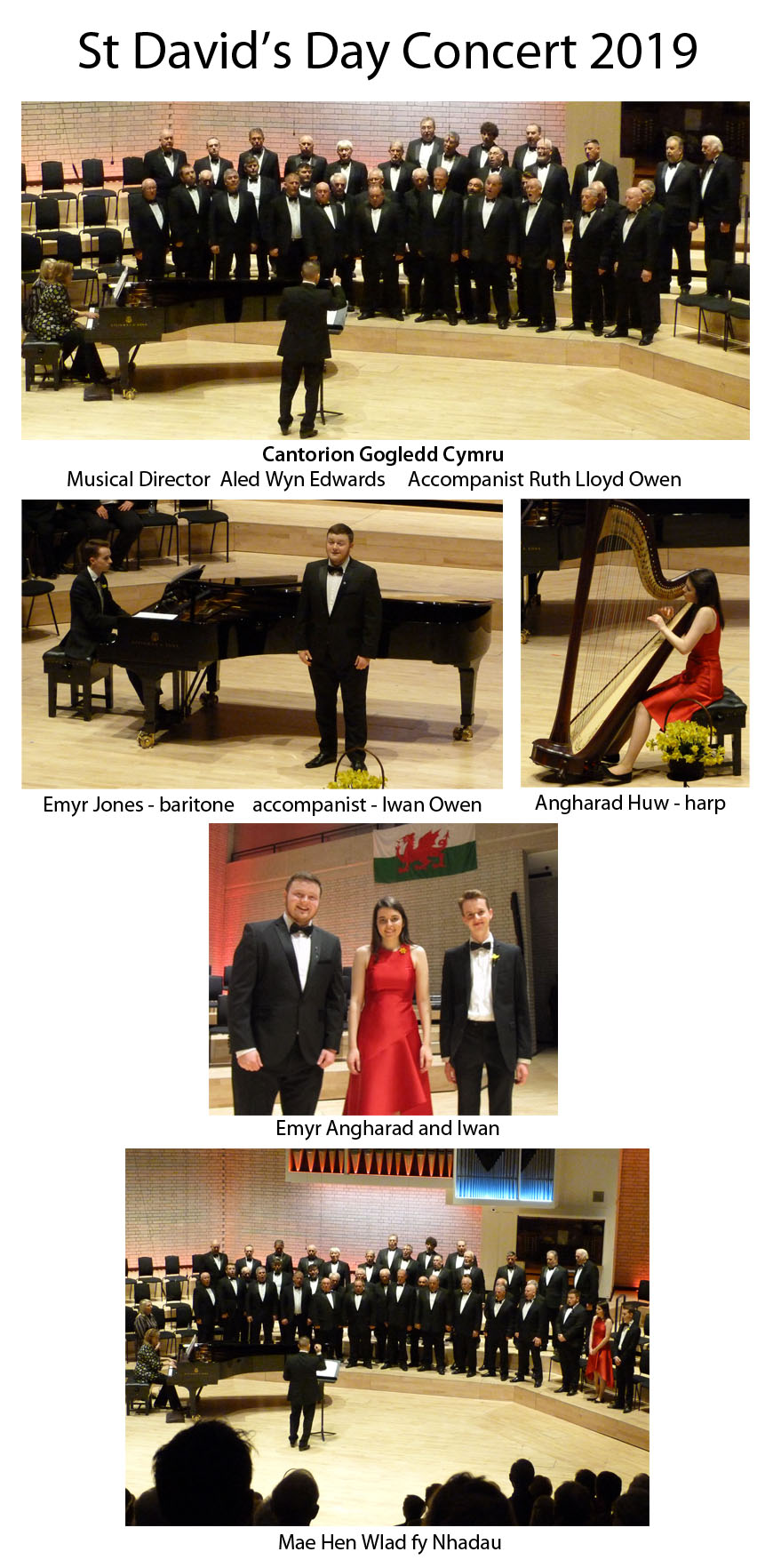 St Davids Day concert